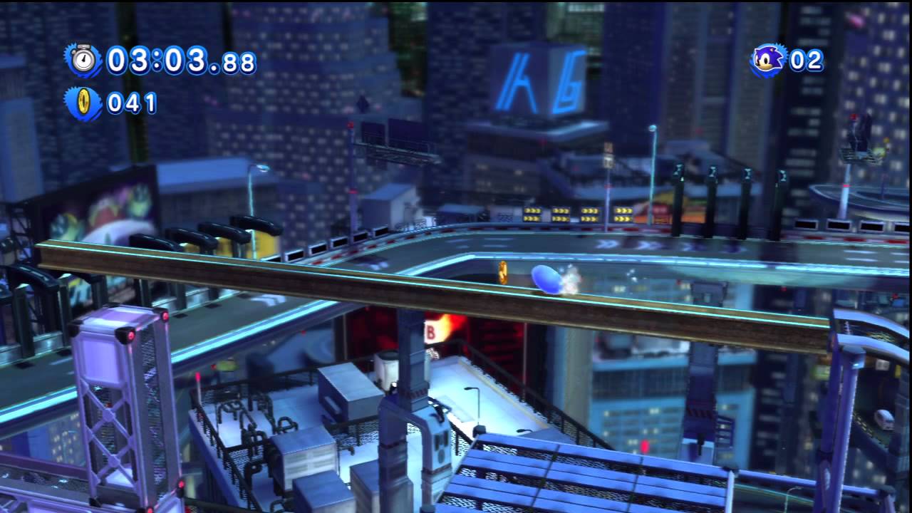 Sonic Generations Playthrough: Part 6 - Speed Highway - YouTube