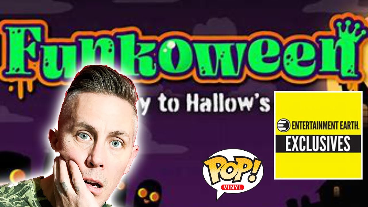 Funkoween Blacklight Entertainment Earth POPs - YouTube