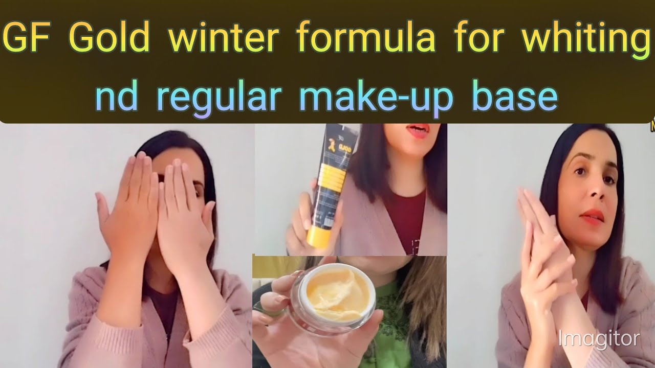 Winter formula with gf gold night cream honest review [ whiting cream ...