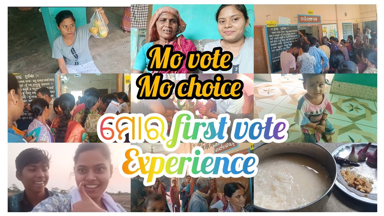 My first vote experience,mo vote mo choice,😌😌🙏🙏 - YouTube