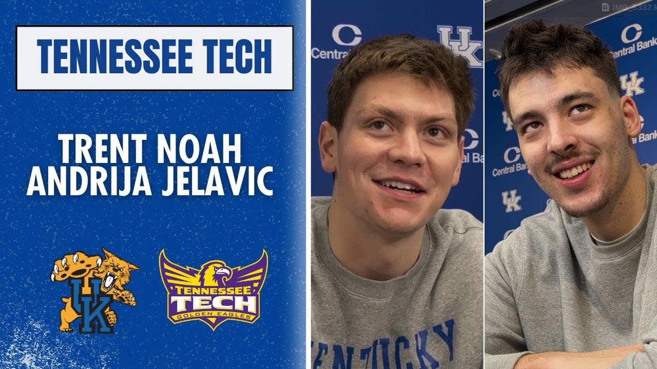 Trent Noah, Andrija Jelavić preview Tennessee Tech - YouTube