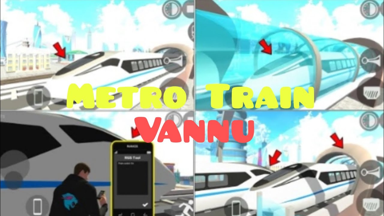 ന്യൂ METRO TRAIN ഓടിച്ചു!!NEW PLUGIN UPDATE വന്നു#indianbikedriving3d #trending - YouTube
