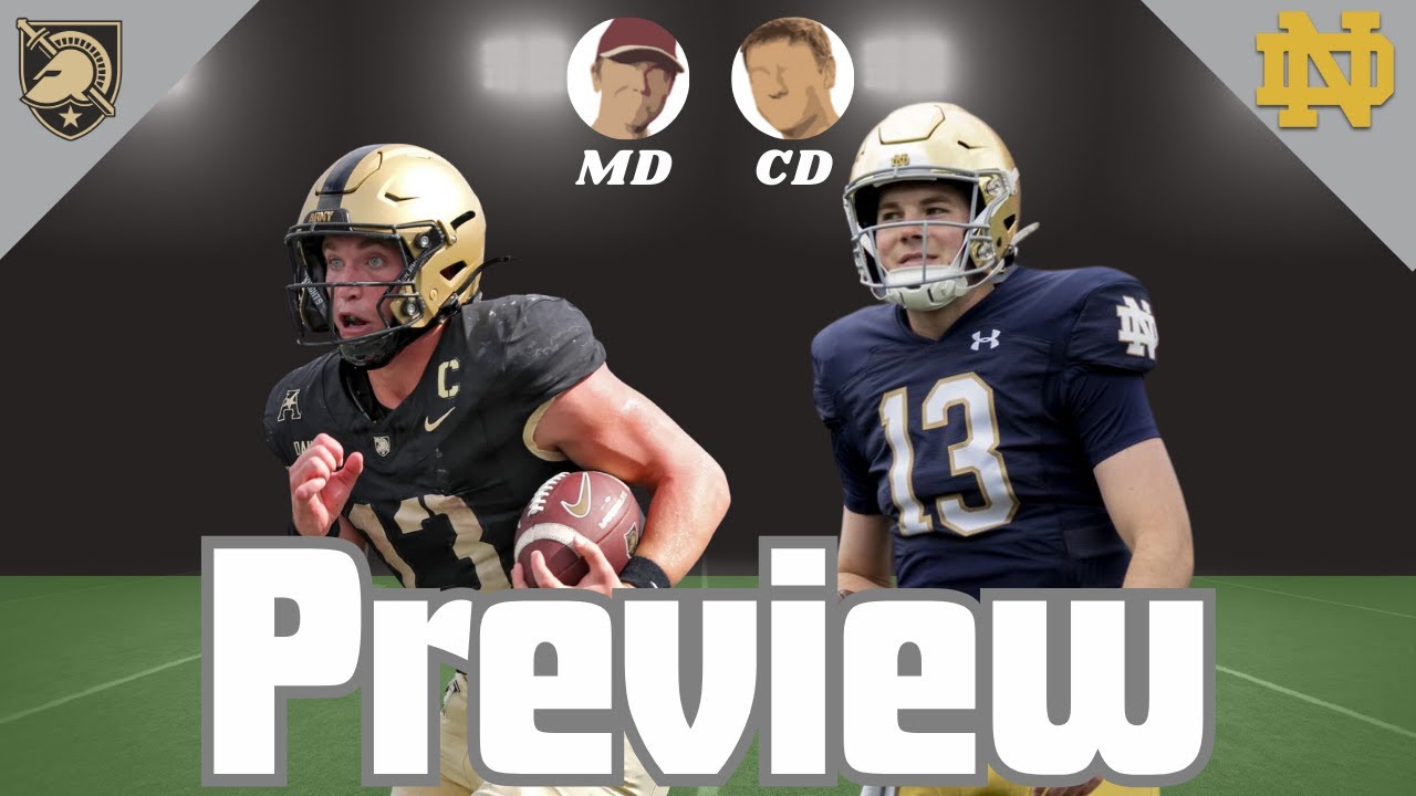 Notre Dame vs Army Preview + Predictions | Undefeated Army battle the ...