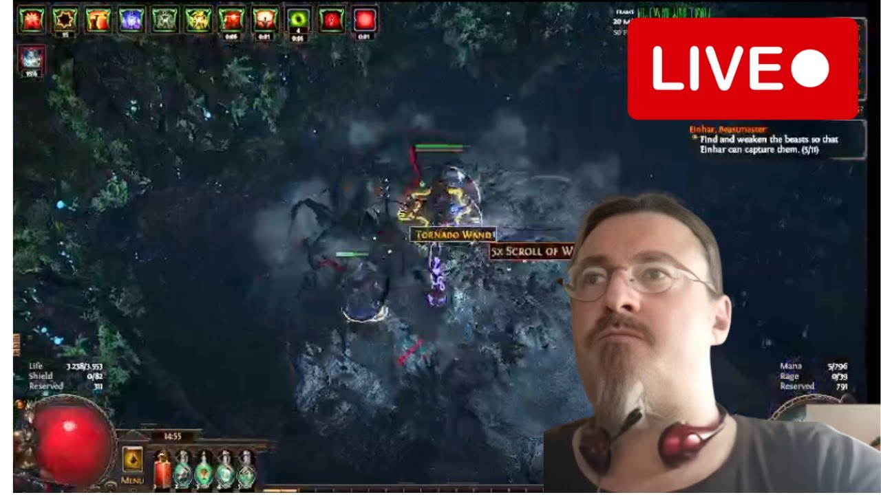 "Exploring Wraeclast! Path of Exile Live Action with Simu Akter" - YouTube