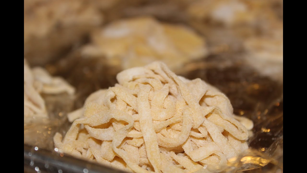 How to make Fresh Pasta with Butternut Squash Purée - YouTube