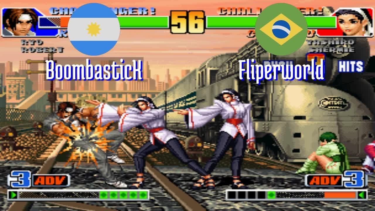 FT5 @kof98: BoombasticK (AR) vs Fliperworld (BR) [King of Fighters 98 ...