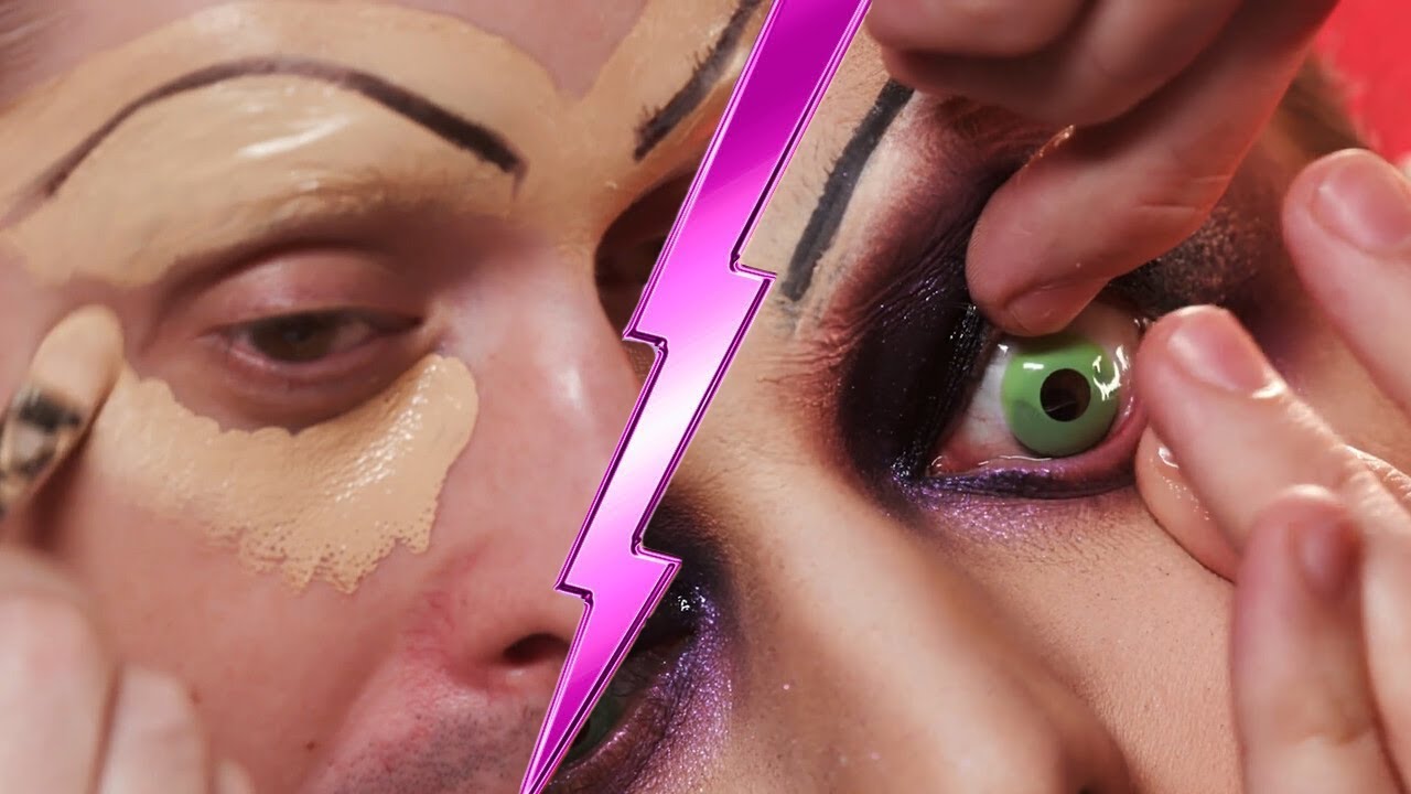 Chucky's Bride Drag Makeup Transformation - YouTube
