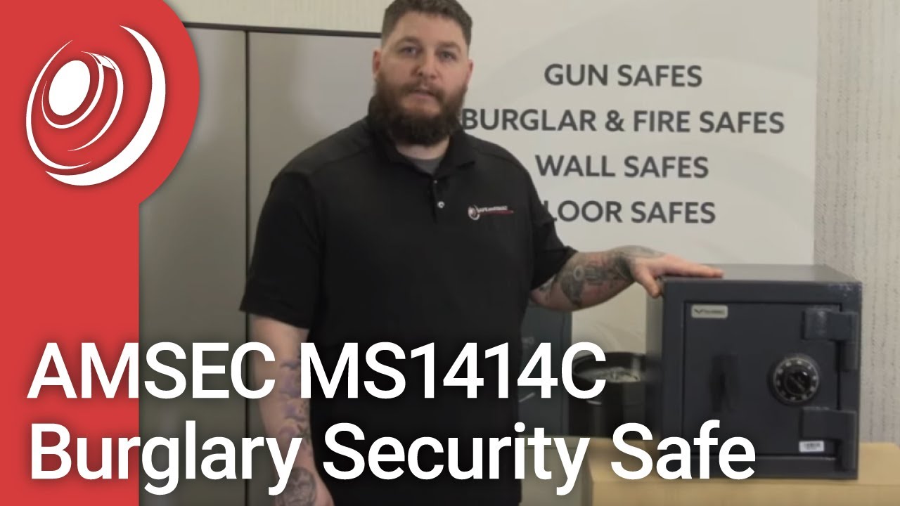 AMSEC MS1414C Burglary Security Safe Review - YouTube