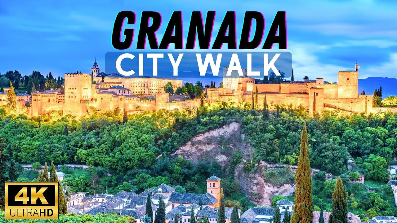 BEST Granada Spain City Walk 4K HDR Walking Tour - YouTube