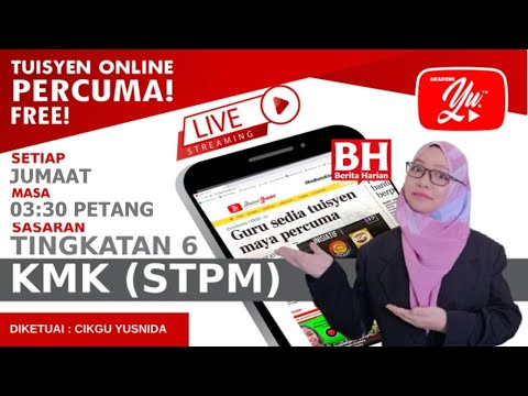 🔴[LIVE] KMK STPM SEM 2: BHGN B PBGN MASYARAKAT (PERPADUAN) OLEH CIKGU AINI #17 #TUISYENPERCUMA