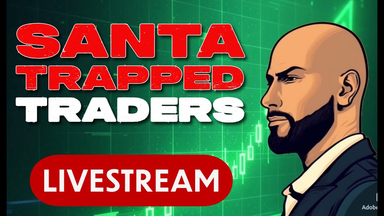 🌲 LIVE Nasdaq Trading | Santa Rally or Dead Cat Bounce? - YouTube