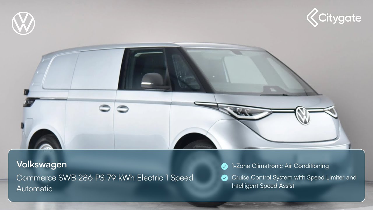 Volkswagen ID. Buzz Cargo - Commerce SWB 286 PS 79 kWh Electric 1 Speed ...