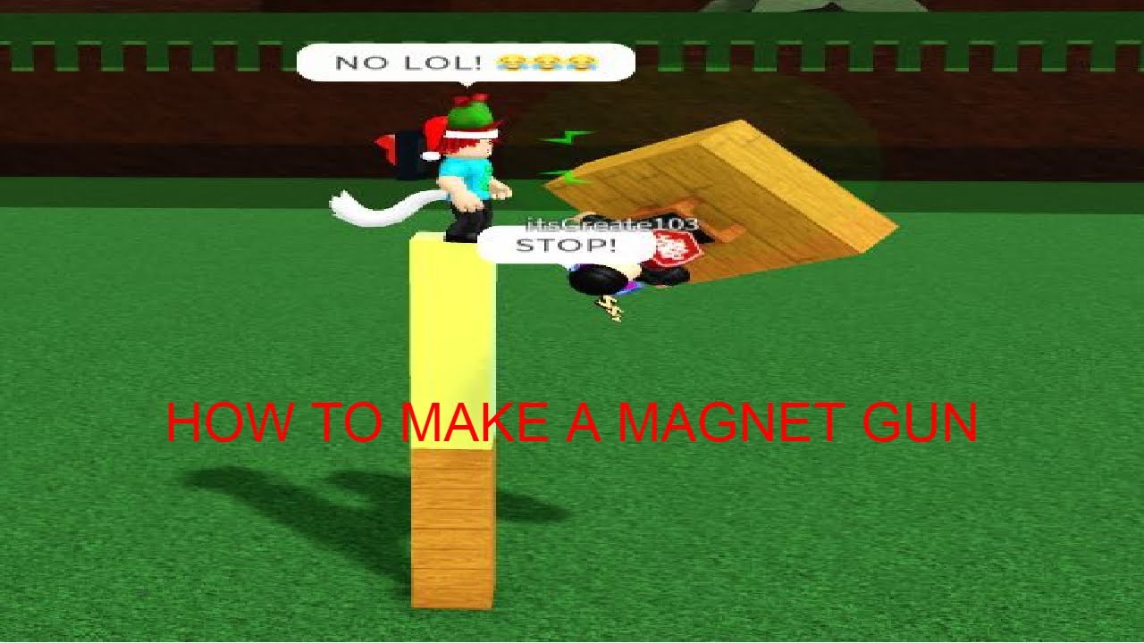 How To Make a Magnet Gun - Build A Boat For Treasure (Roblox) - YouTube