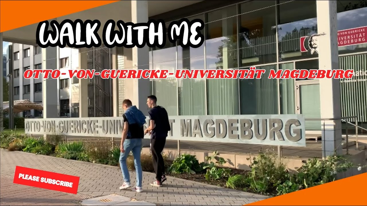 Walking Tour of Otto von Guericke University, Magdeburg Campus ...
