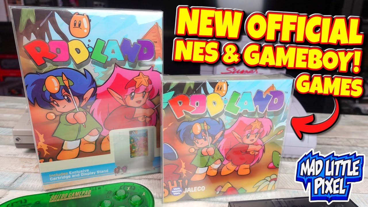 NEW RARE NES & Game Boy Games FINALLY Get OFFICIAL Release! Rodland ...