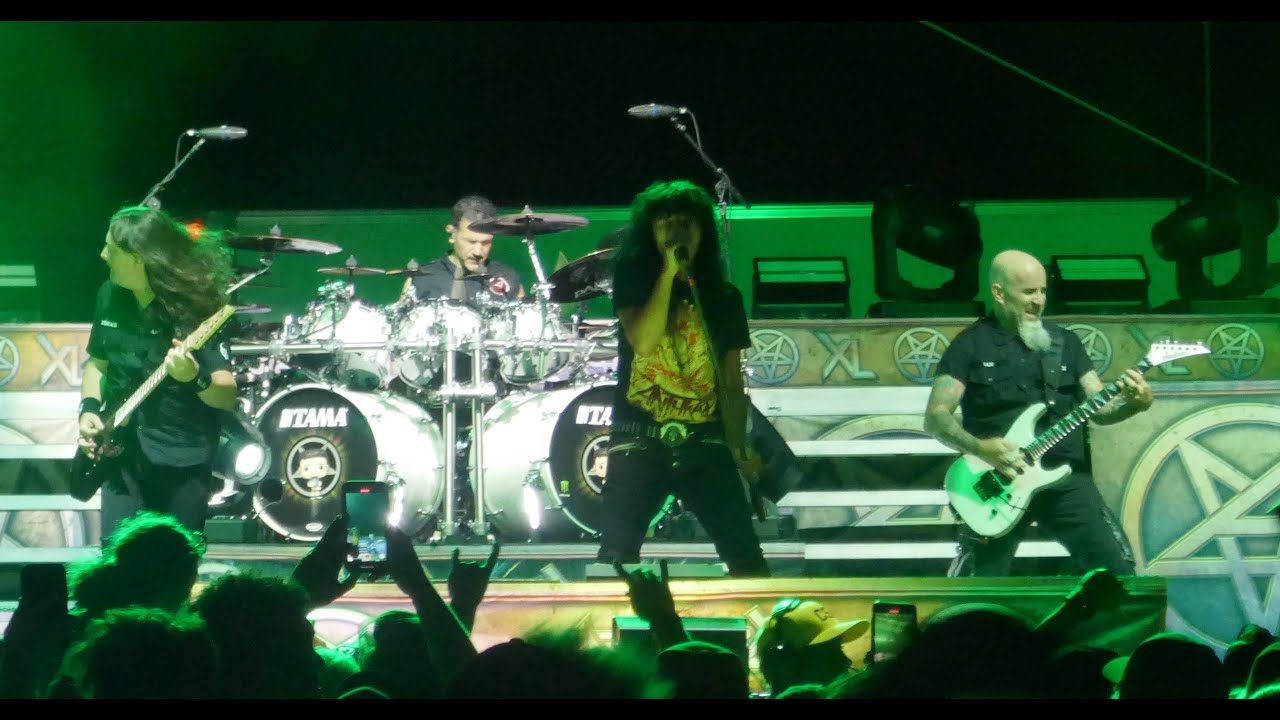 ANTHRAX concert Sacramento Ca July 30, 2022 - YouTube