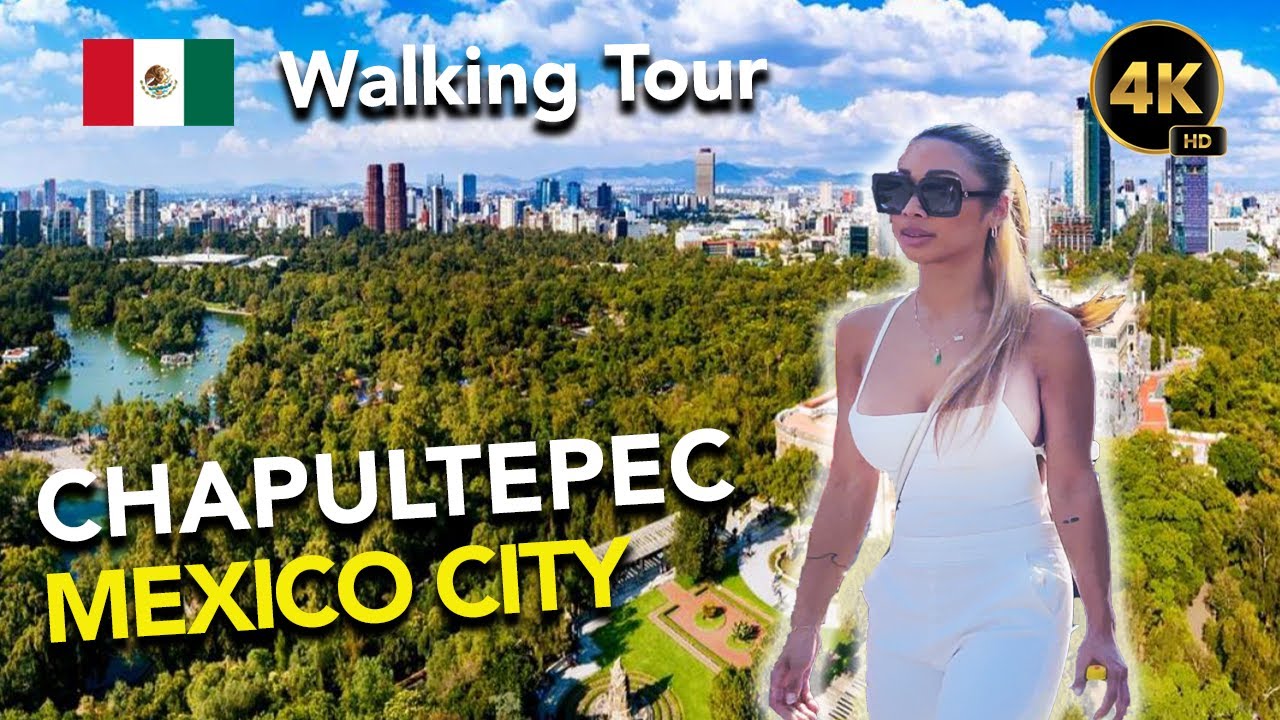 CHAPULTEPEC a Walking Tour of CENTRAL PARK in MEXICO CITY 4k 🇲🇽 - YouTube