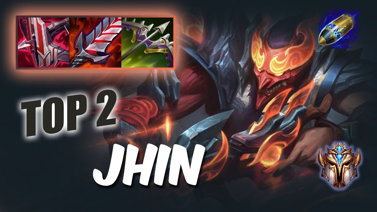 [Wild Rift] Jhin top 2 - S11 RUSH Challenger ranked game + build - YouTube
