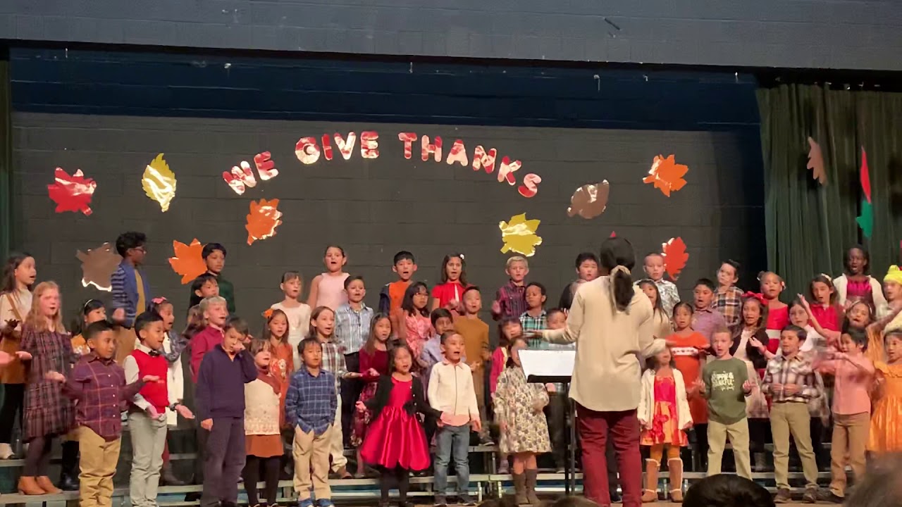 LLA 2nd grade Music Program: “I count my blessings” - YouTube