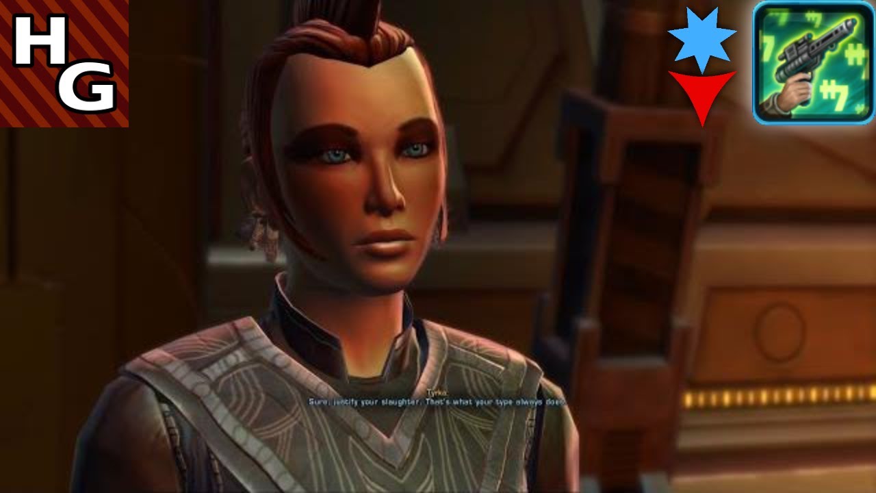 SWTOR Smuggler [Male] Ch.1: Nar Shaddaa (03) Eco-Terrorists - YouTube