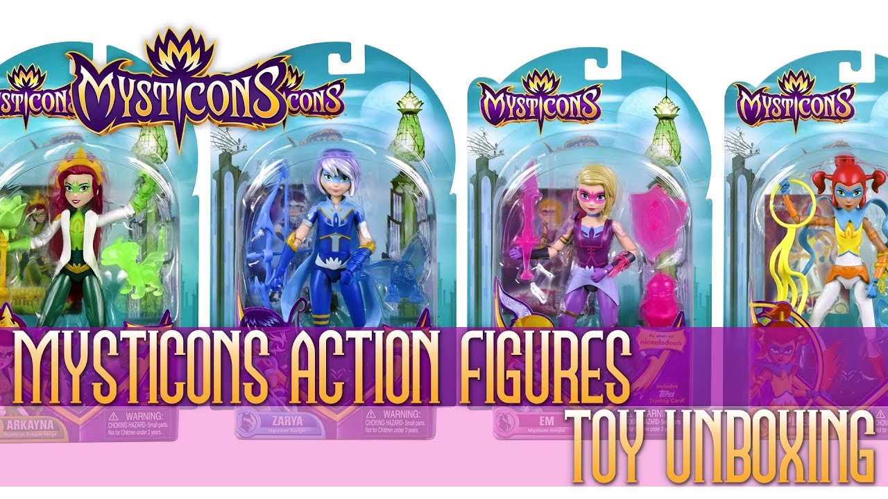 MYSTICONS TOY UNBOXING | Mysticons Action Figures - YouTube