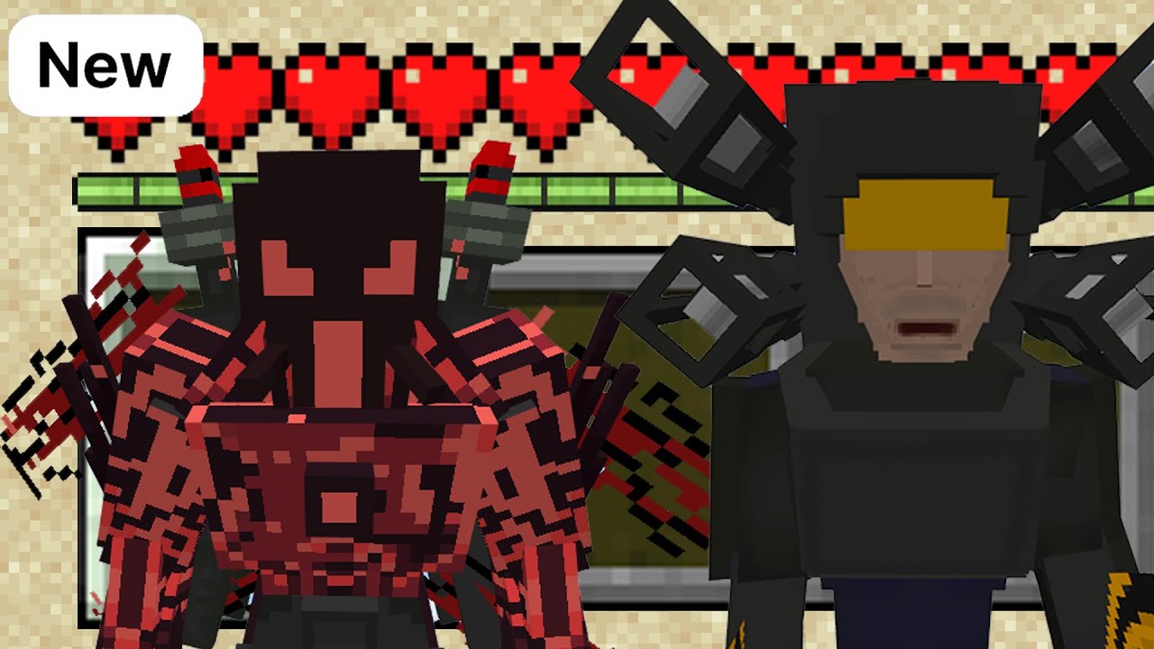 Minecraft PE : FORBIDDEN SKIBIDI TOILET MOD in Minecraft Pocket Edition ...