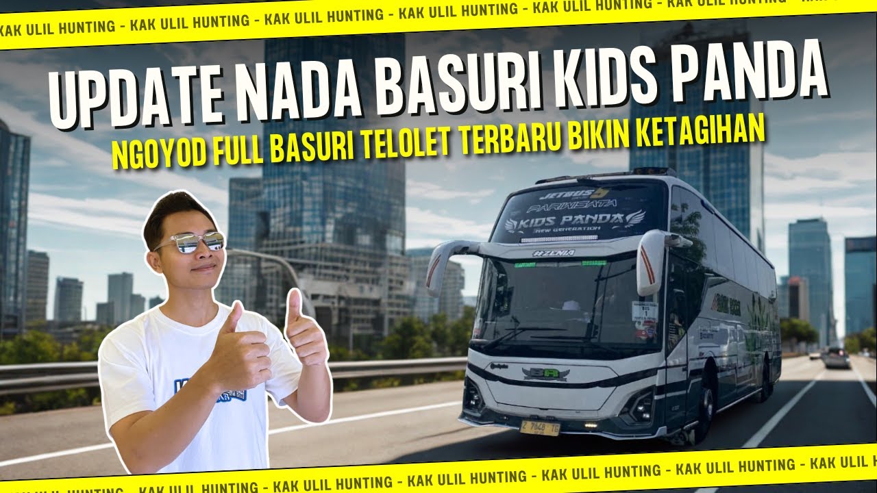 BARU‼️ MERDUNYA BASURI BUS VIRAL KIDS PANDA BAIK RASA DI KOTA SEMARANG‼ ...