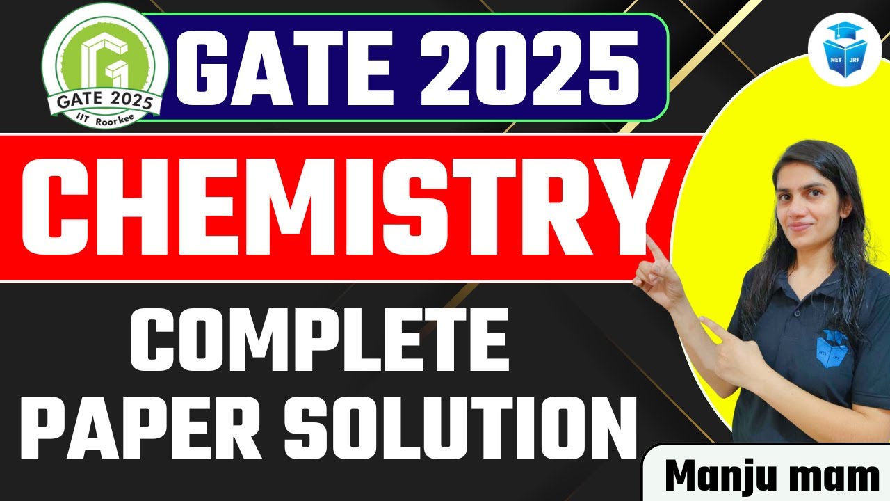 GATE Chemistry Exam Analysis 2025 | GATE Chemistry Complete Paper ...
