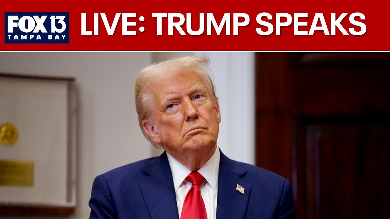 Trump speaks out | Watch Live - YouTube