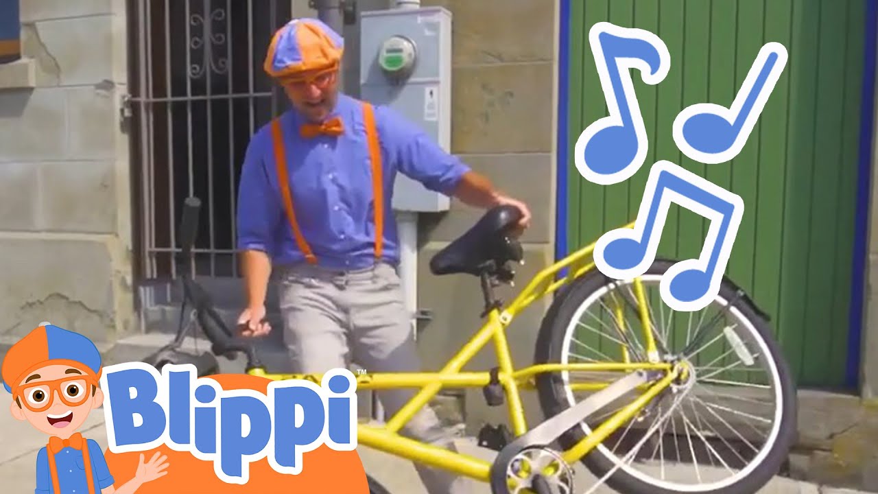 Bike Song | BLIPPI | Educational Songs For Kids - YouTube
