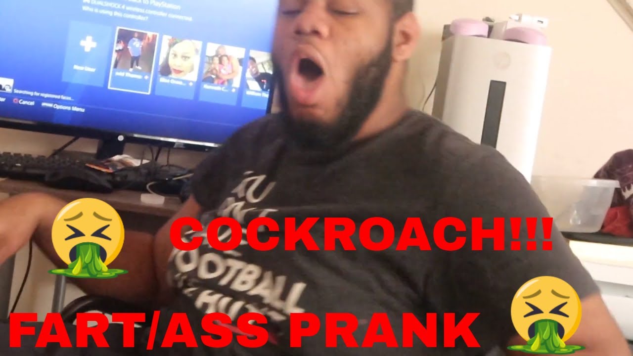 COCKROACH/FART-ASS SPRAY PRANK ON BROTHER [GOES WRONG] EPIC FAIL ...