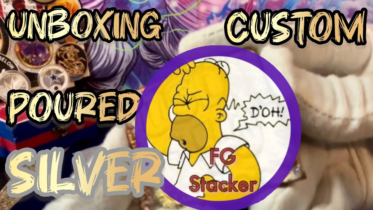 Unboxing: Custom poured silver & Copper by @fgstacker part 2 - YouTube