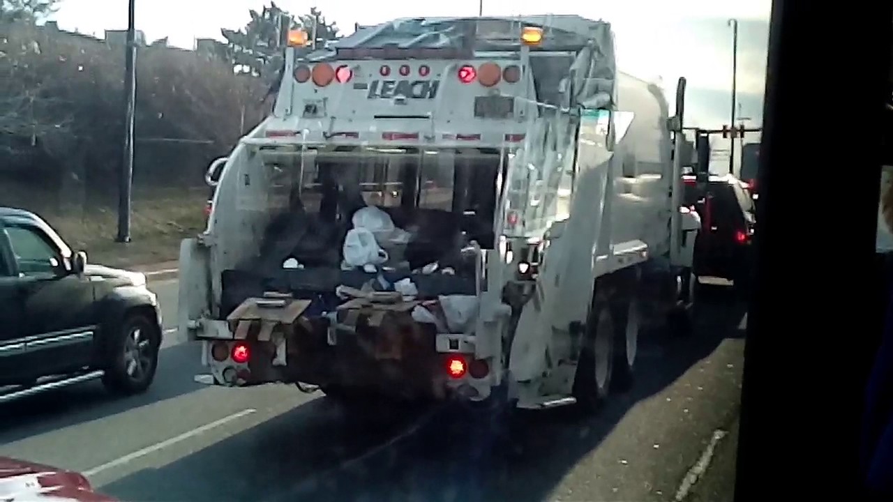 Chasing a trash truck - YouTube