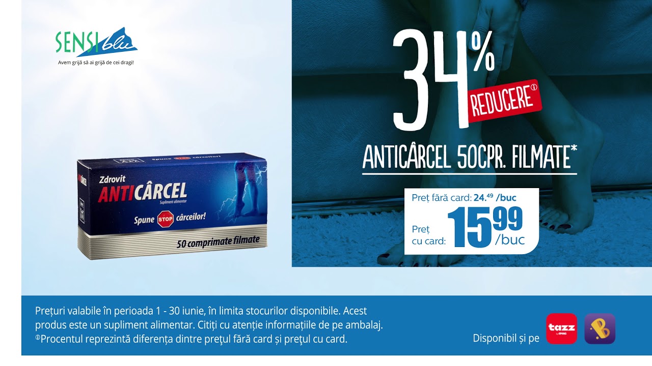 Sensiblu Campanie Iunie 2020 Anticarcel - YouTube