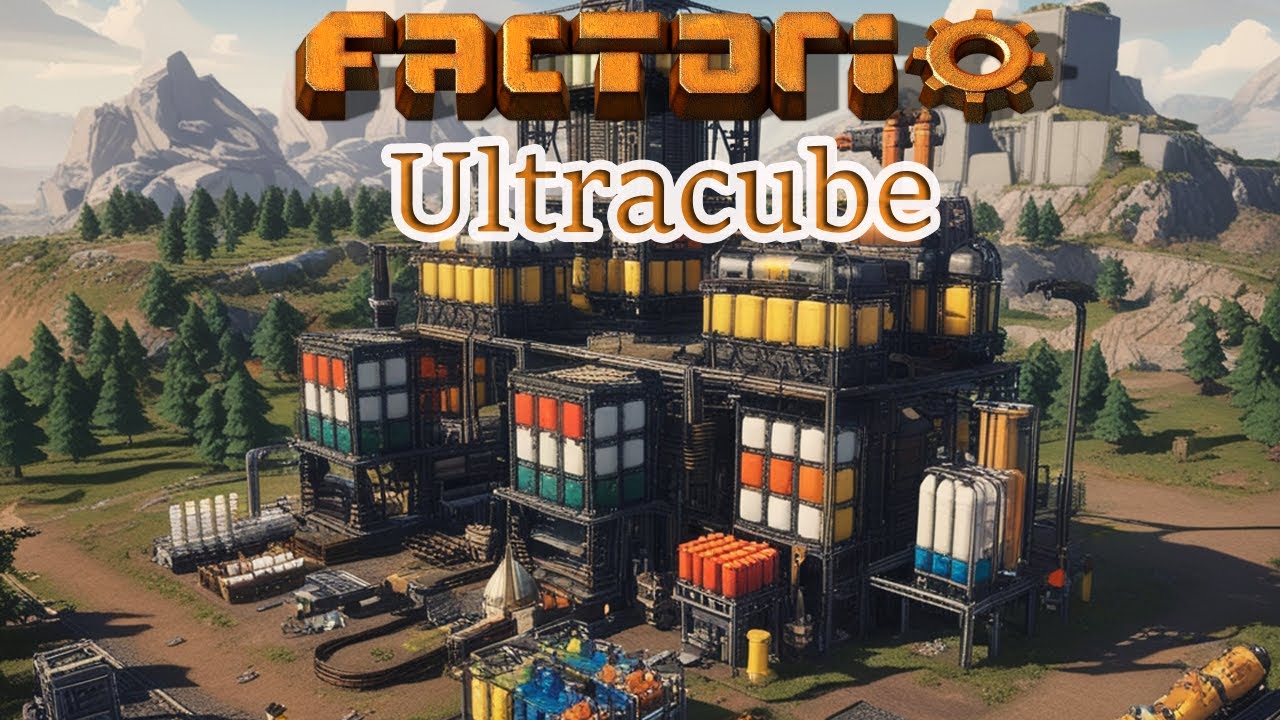 #Factorio: Ultracube Age of Cube - Ядерная эпоха: ядерное топливо и ...