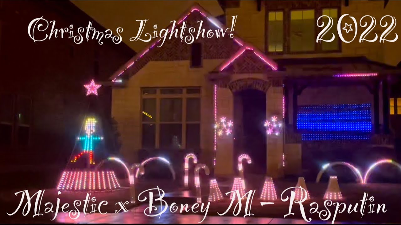 Majestic x Boney M - Rasputin 2022 lightshow! - YouTube