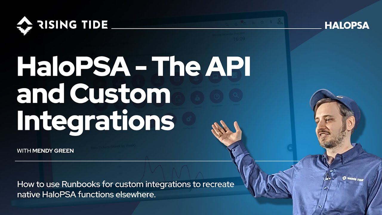 HaloPSA - The API and Custom Integrations - YouTube