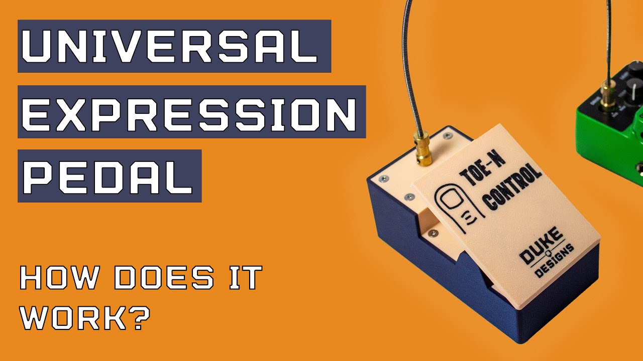 Toe-N Control by Duke Designs: An Expression Pedal for Every Pedal ...