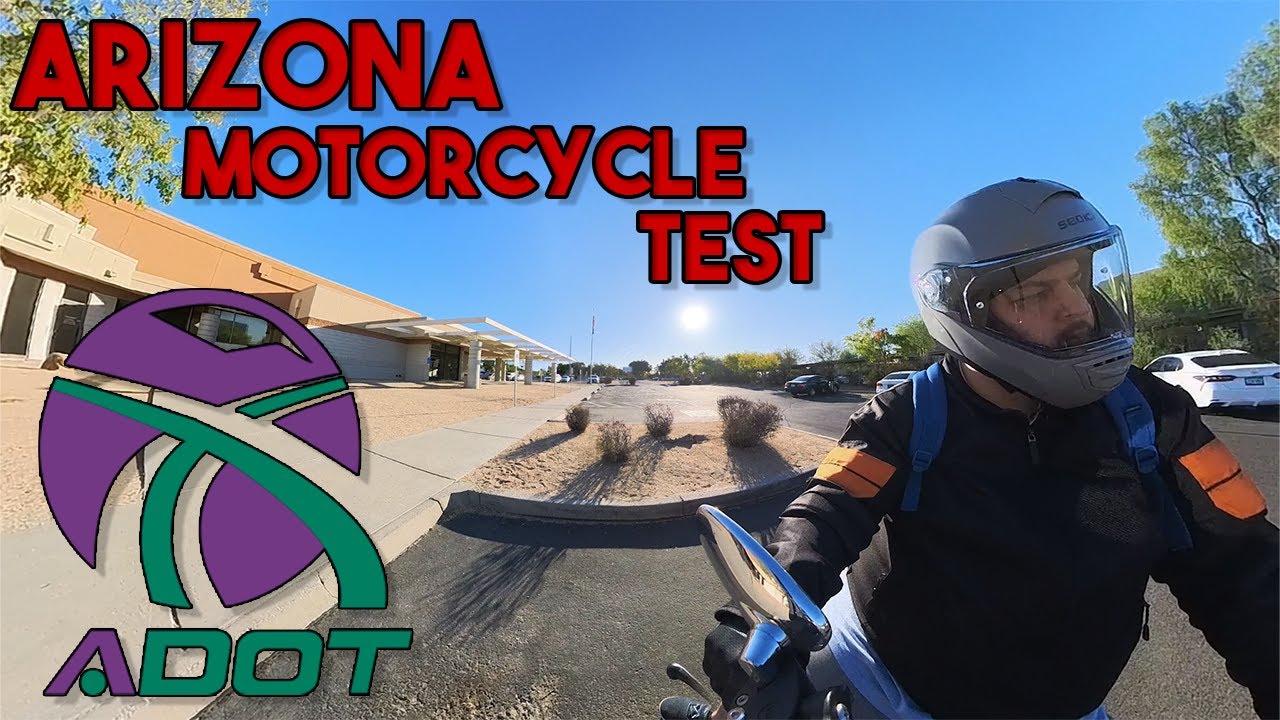 Motorcycle License Test (Arizona) - YouTube