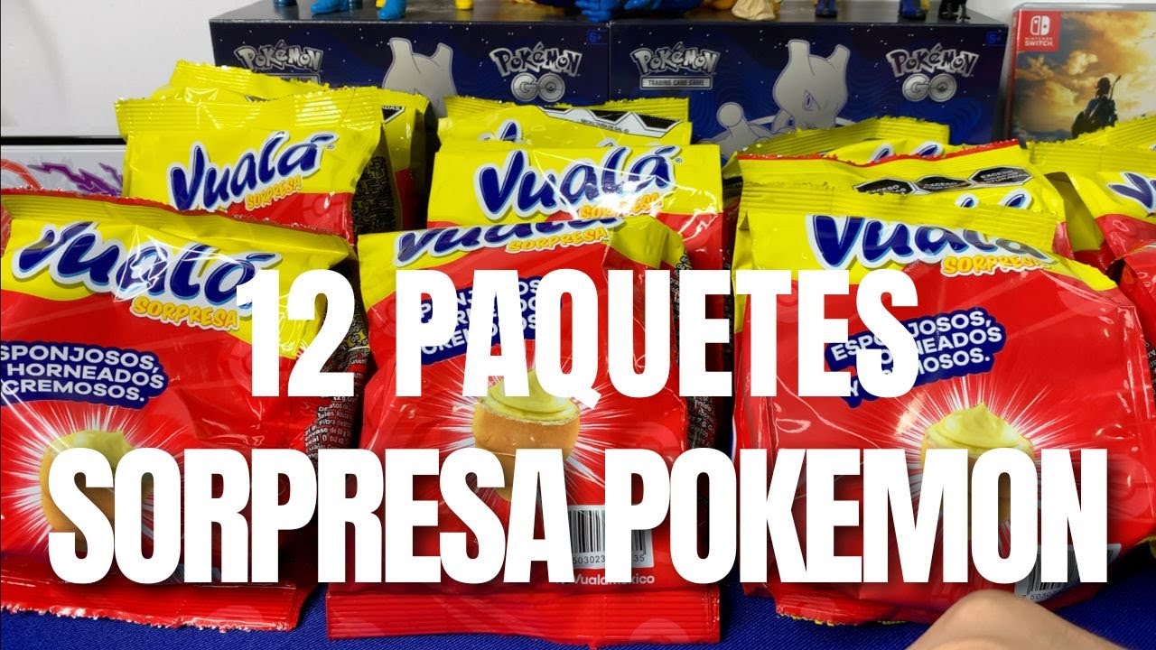Abrí 12 Vuala Sorpresa Pokémon Trading Card Game Ya Llegaron A OXXO ...