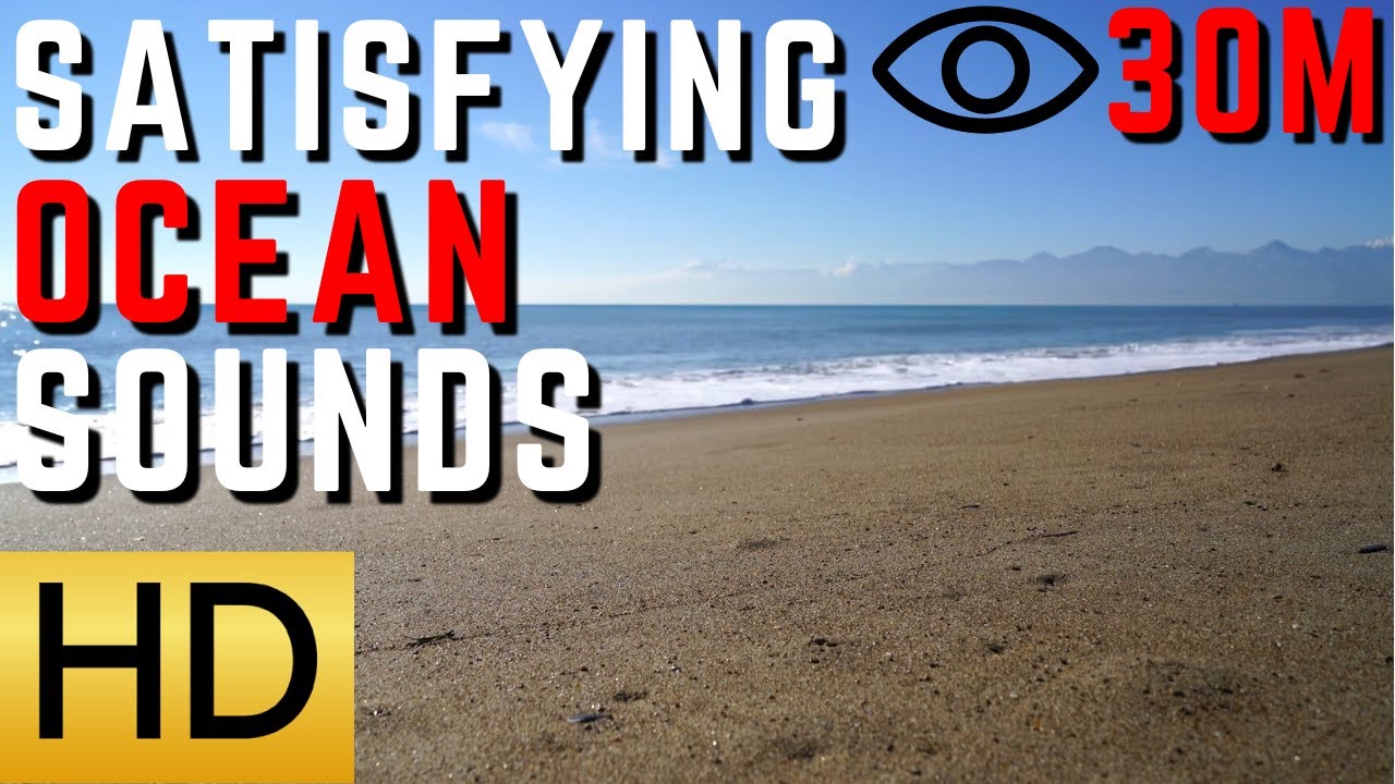 Satisfying Ocean Wave Sounds for Sleep Deprivation - YouTube