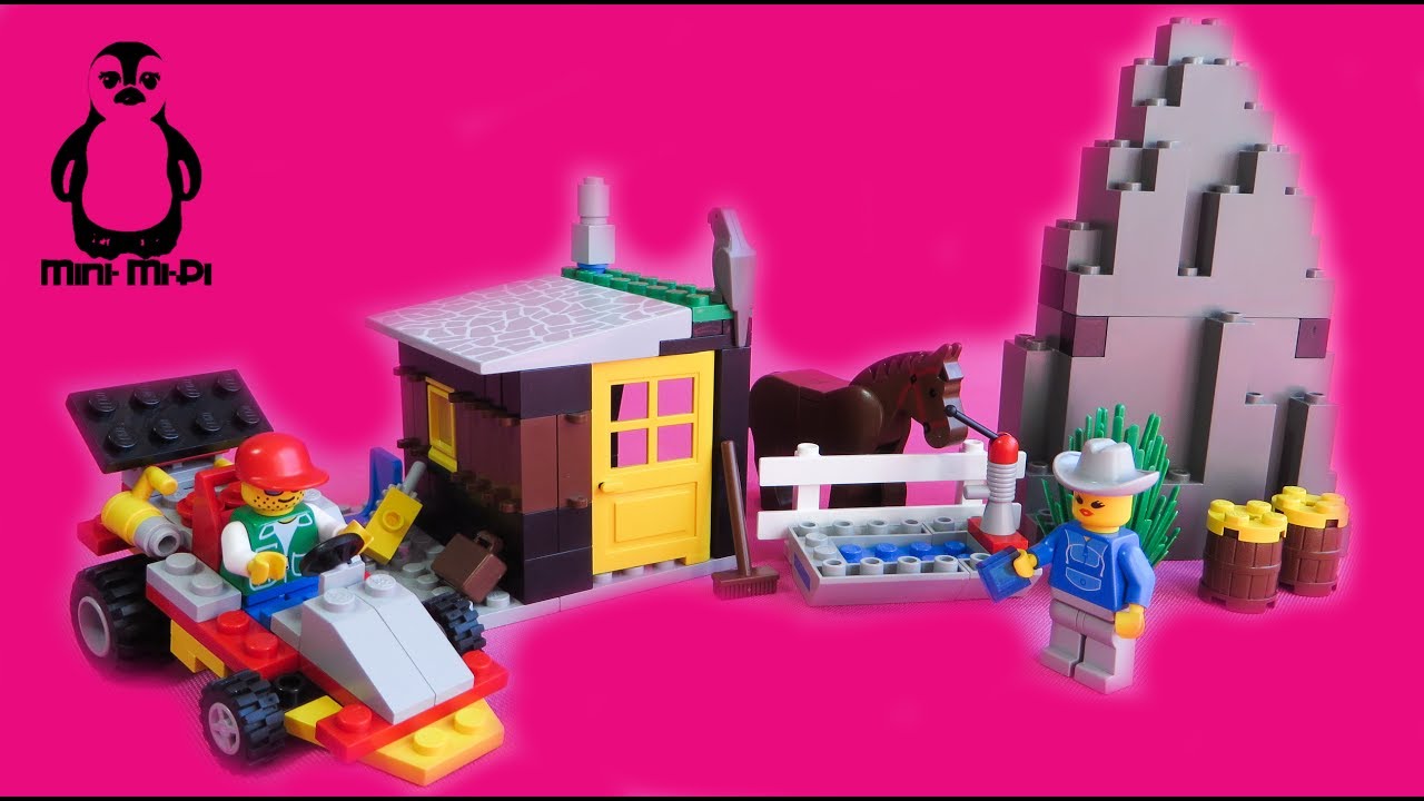 LEGO® SYSTEM 6552 Rocky River Retreat | #3 | Speed build - YouTube