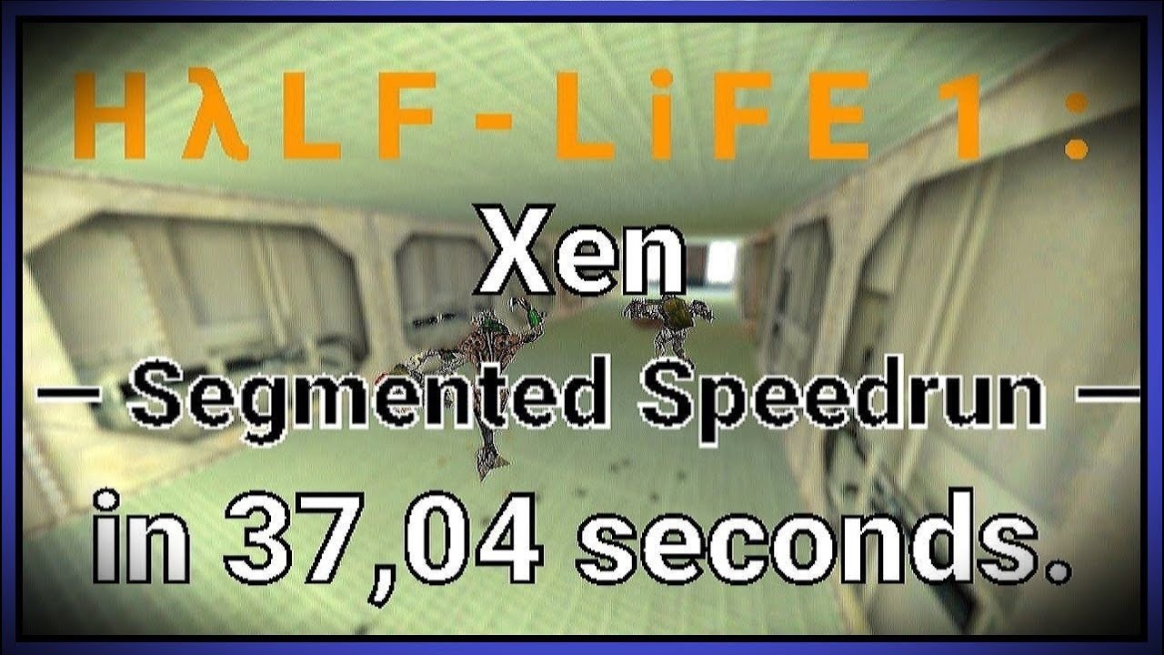 Half-Life: Xen Segmented Speedrun in 37,04 seconds. - YouTube