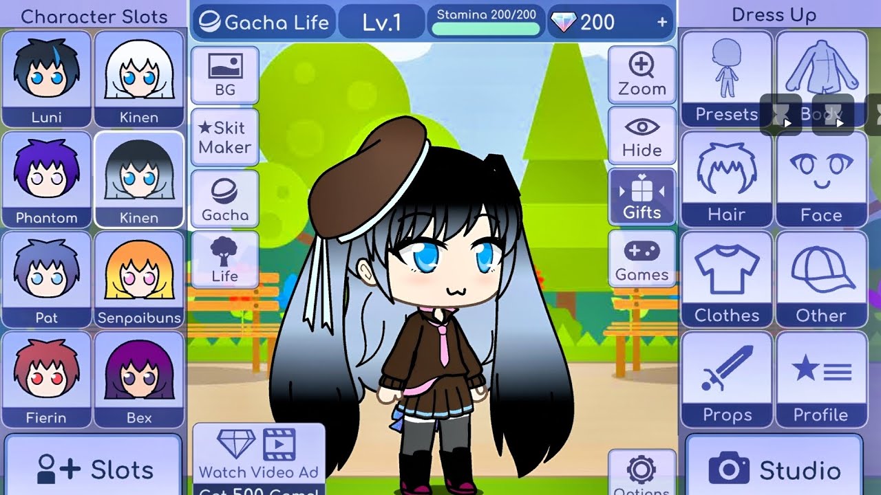 hari ini aku main gacha life - YouTube