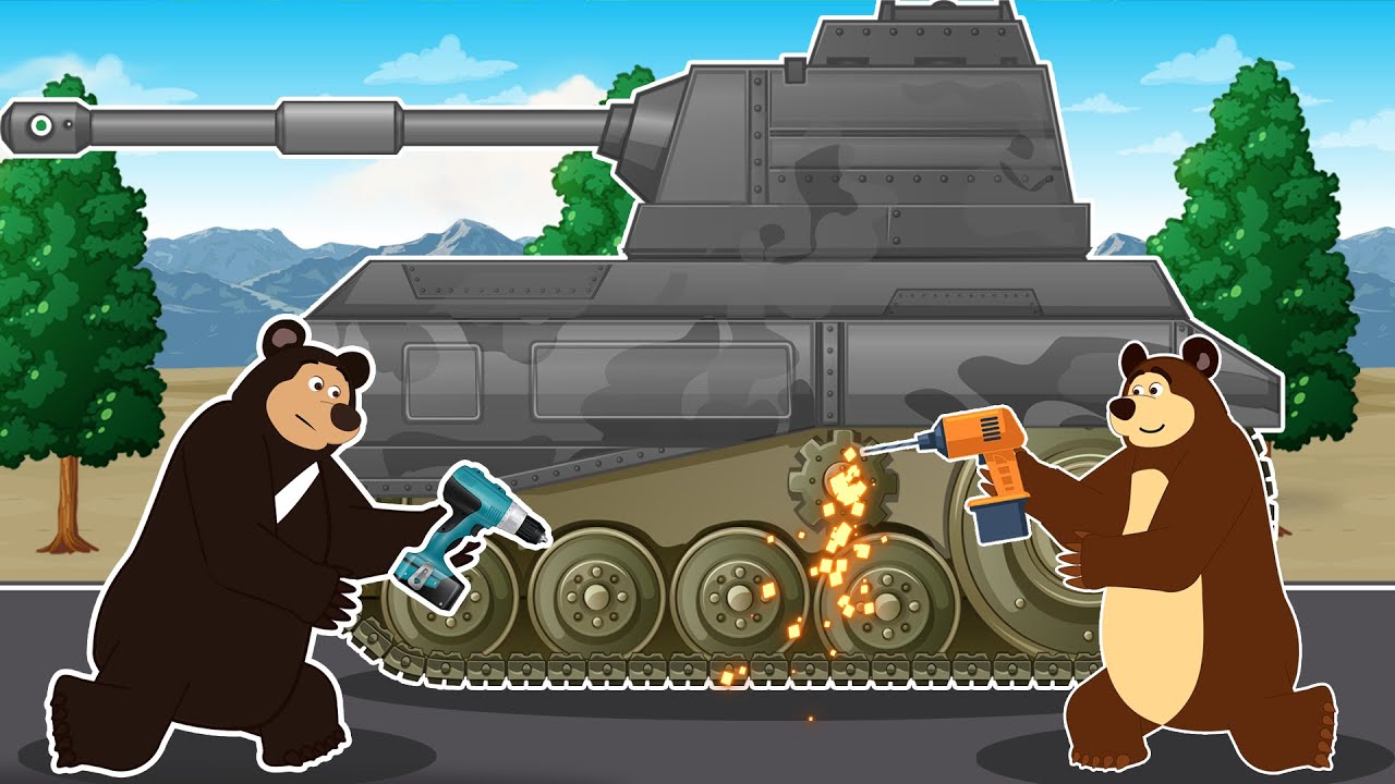 The Bear's Garage: How to Build a Massive Combat Tank? Watch the Full ...