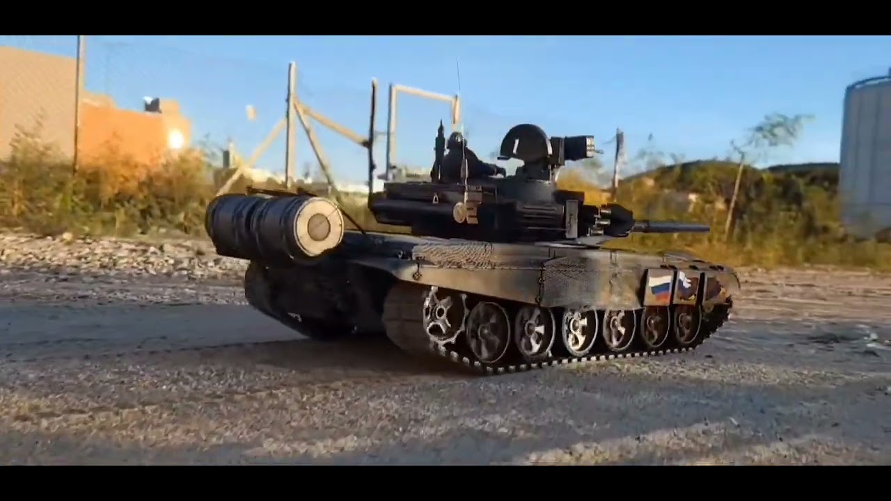 RC Tank 1/16 scale Heng long T90 - YouTube