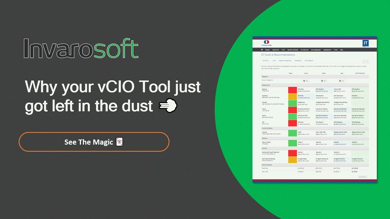 Invarosoft Webinar: Why Your vCIO Tool Just Got Left In The Dust - YouTube