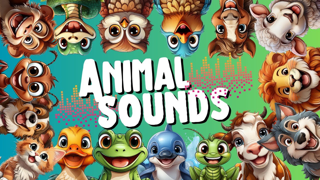 Animal Sounds - 2024 New | Otter-Otter | Kids' Sing-Along Song ...