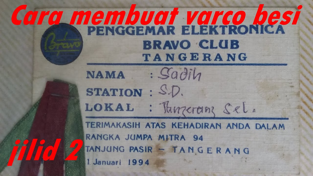 CARA MEMBUAT VARCO BESI YANG RENGGANG - YouTube