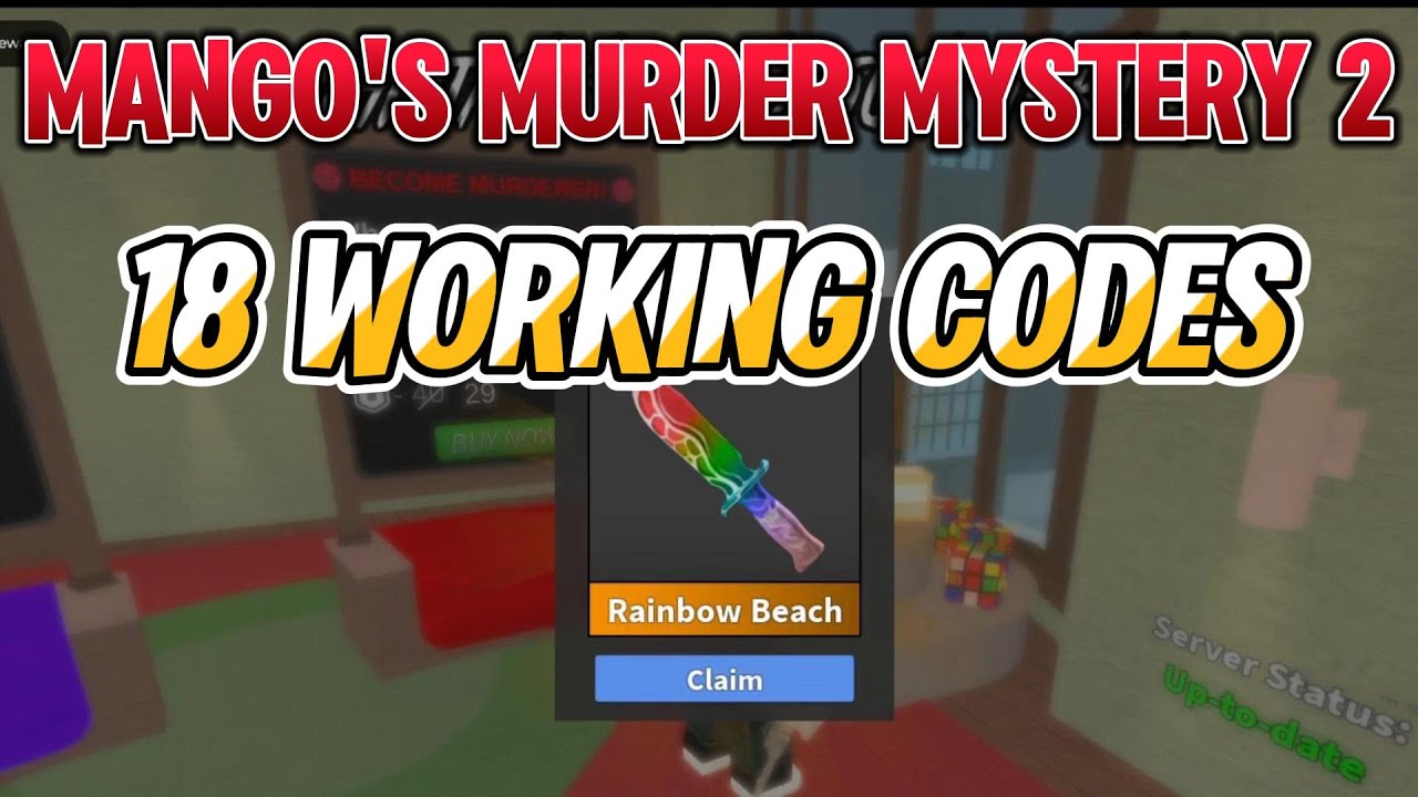 *NEW CODES* All Mango's Murder Mystery 2 Working Codes for January 2025 ...